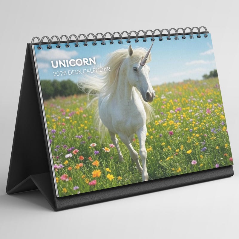 Unicorn 2026 Calendar - Etsy UK