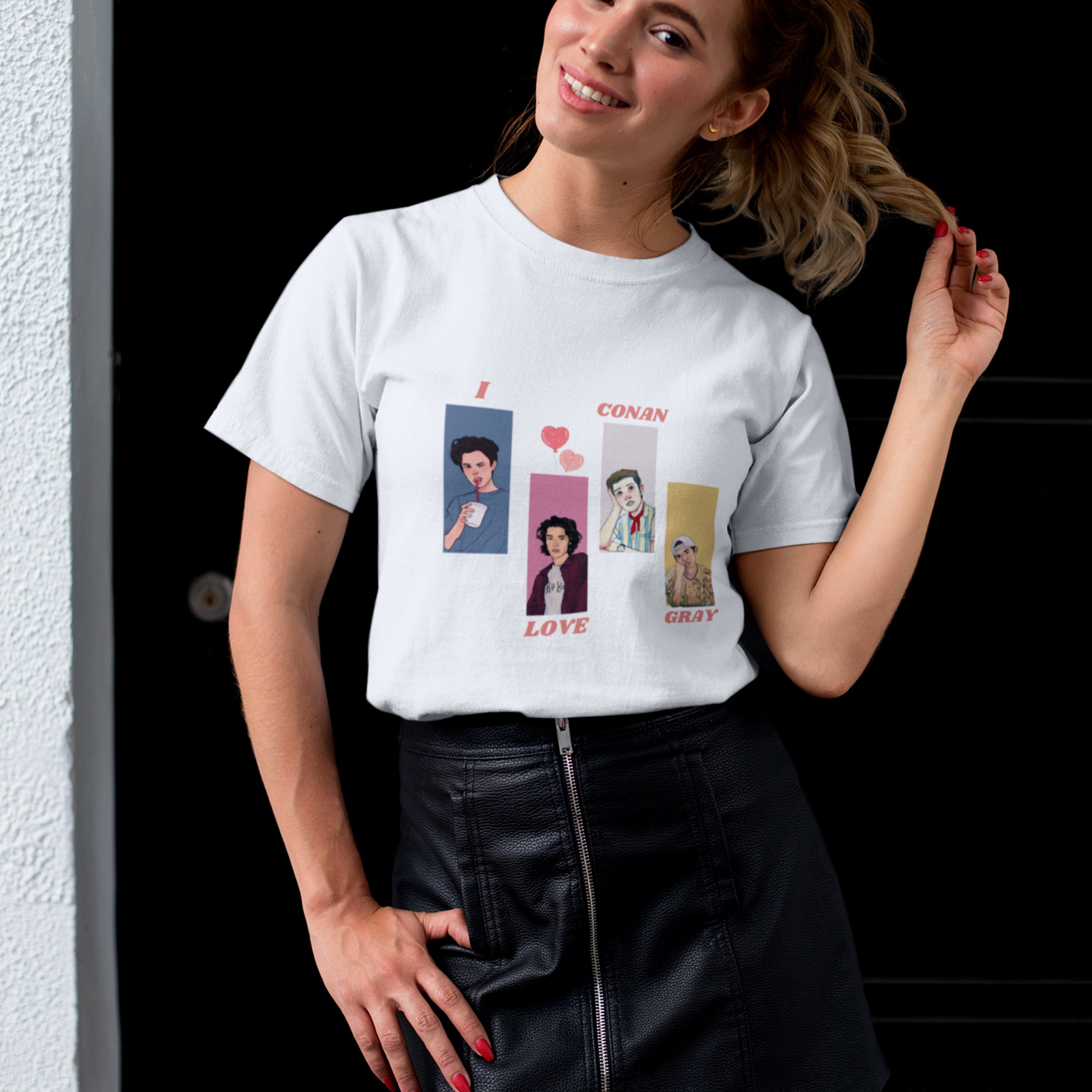 Conan Grau "Kid Krow" Superache Album Conan Grey World Tour T-Shirt