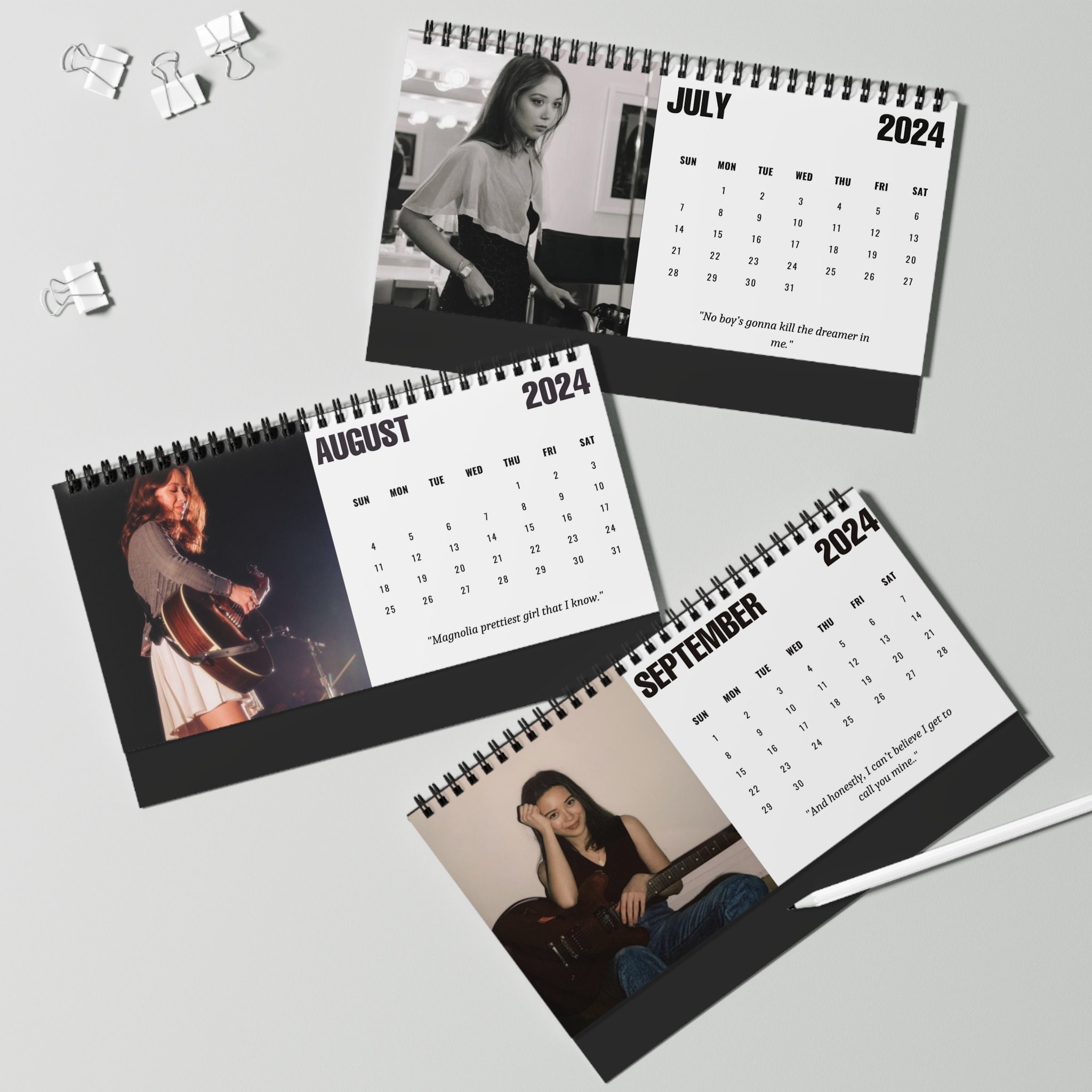 2024 Laufey Calendar | Laufey Merch | Pop Culture Desk Calendar sold by ...