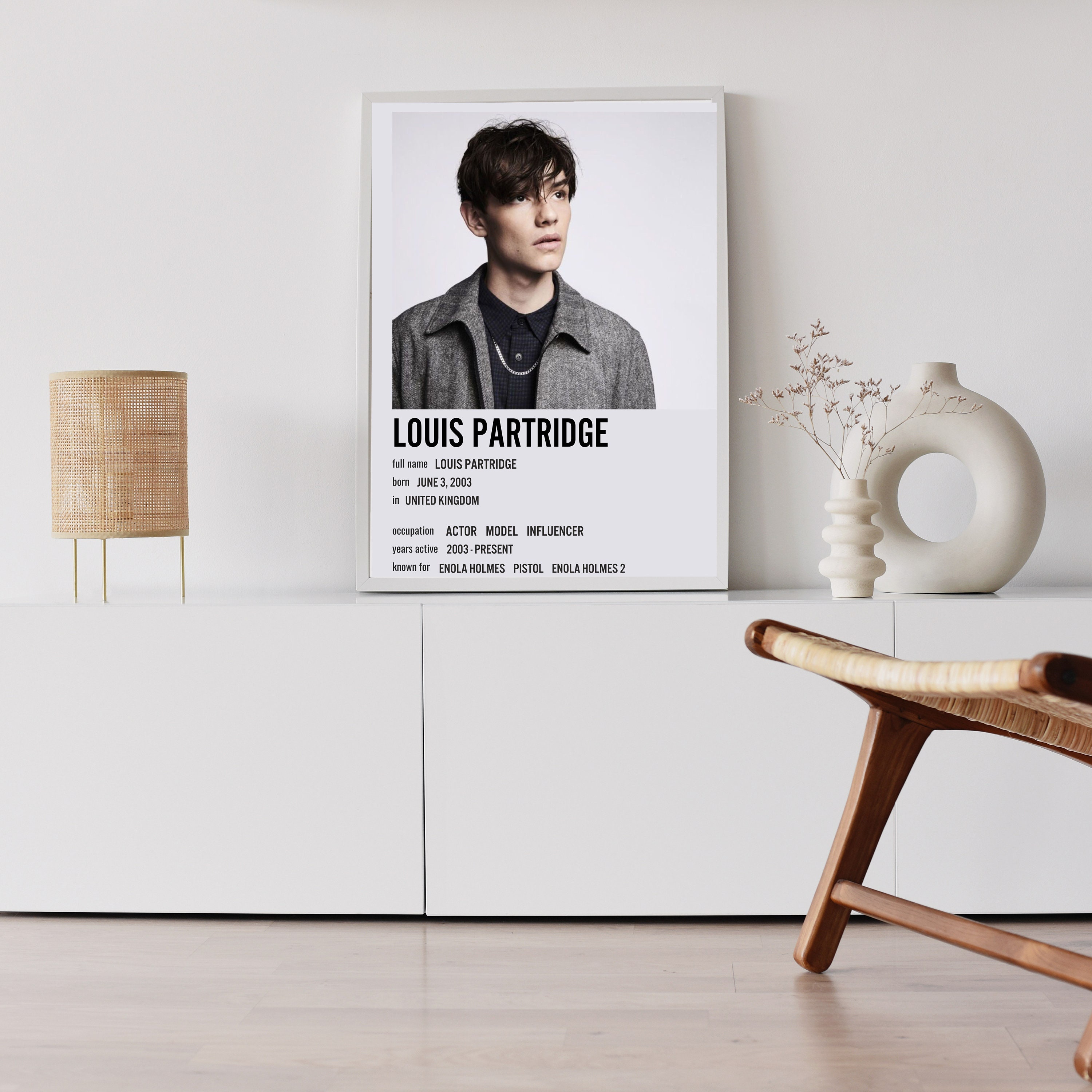 Louis Partridge Poster Instant Download Louis Partridge - Etsy