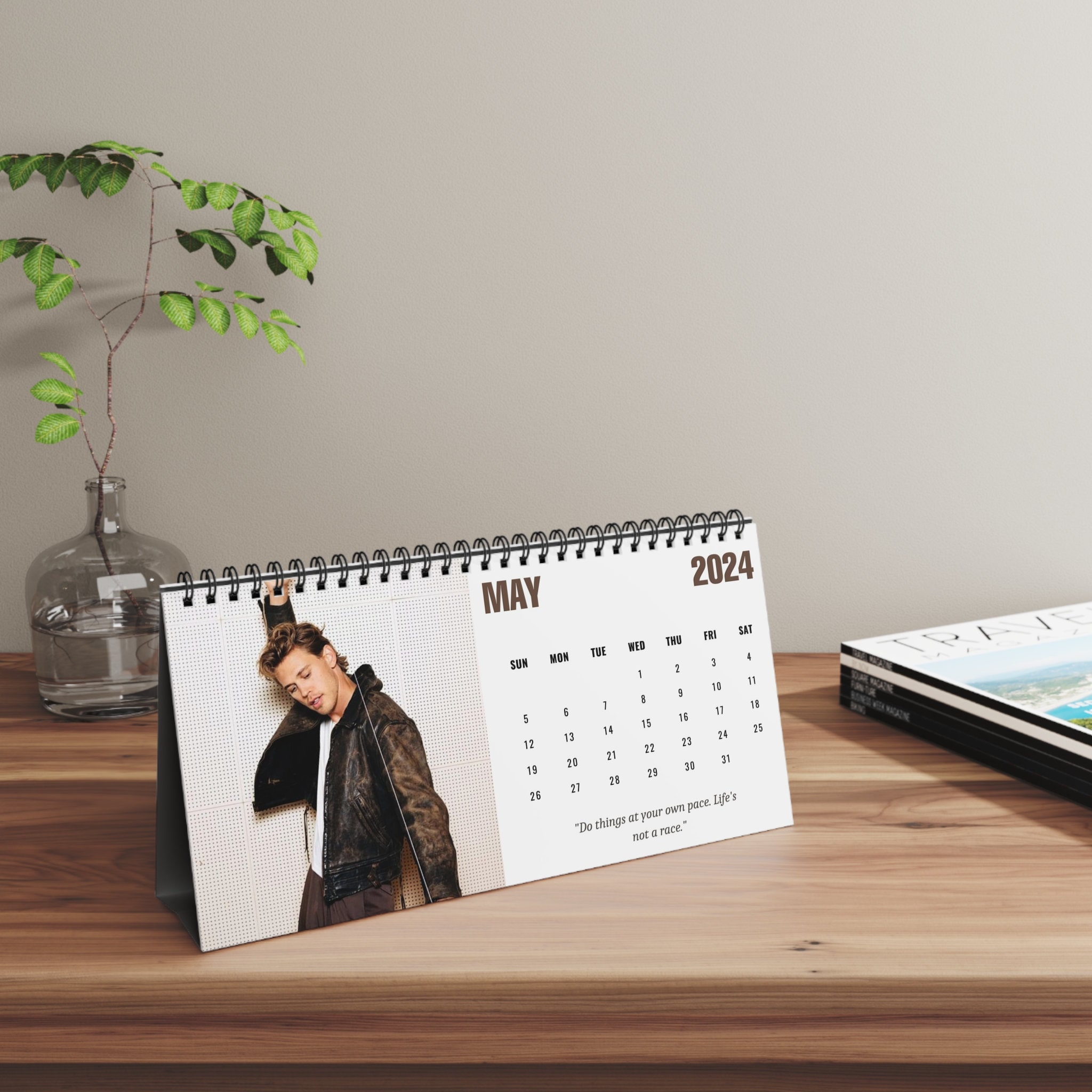2024 Austin Butler Calendar | Celebrity Calendar | 2024 Elvis Calendar ...