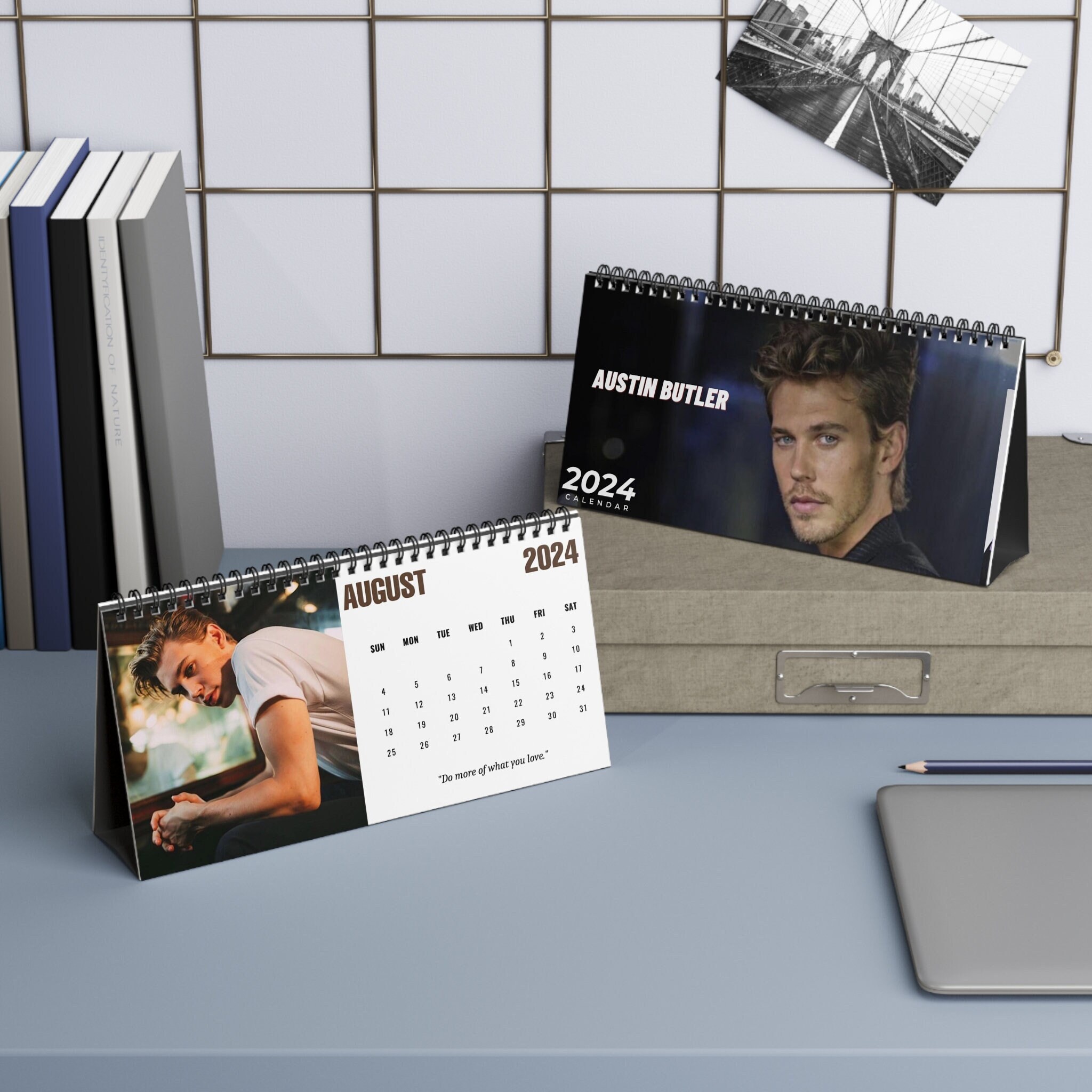 2024 Austin Butler Calendar | Celebrity Calendar | 2024 Elvis Calendar ...