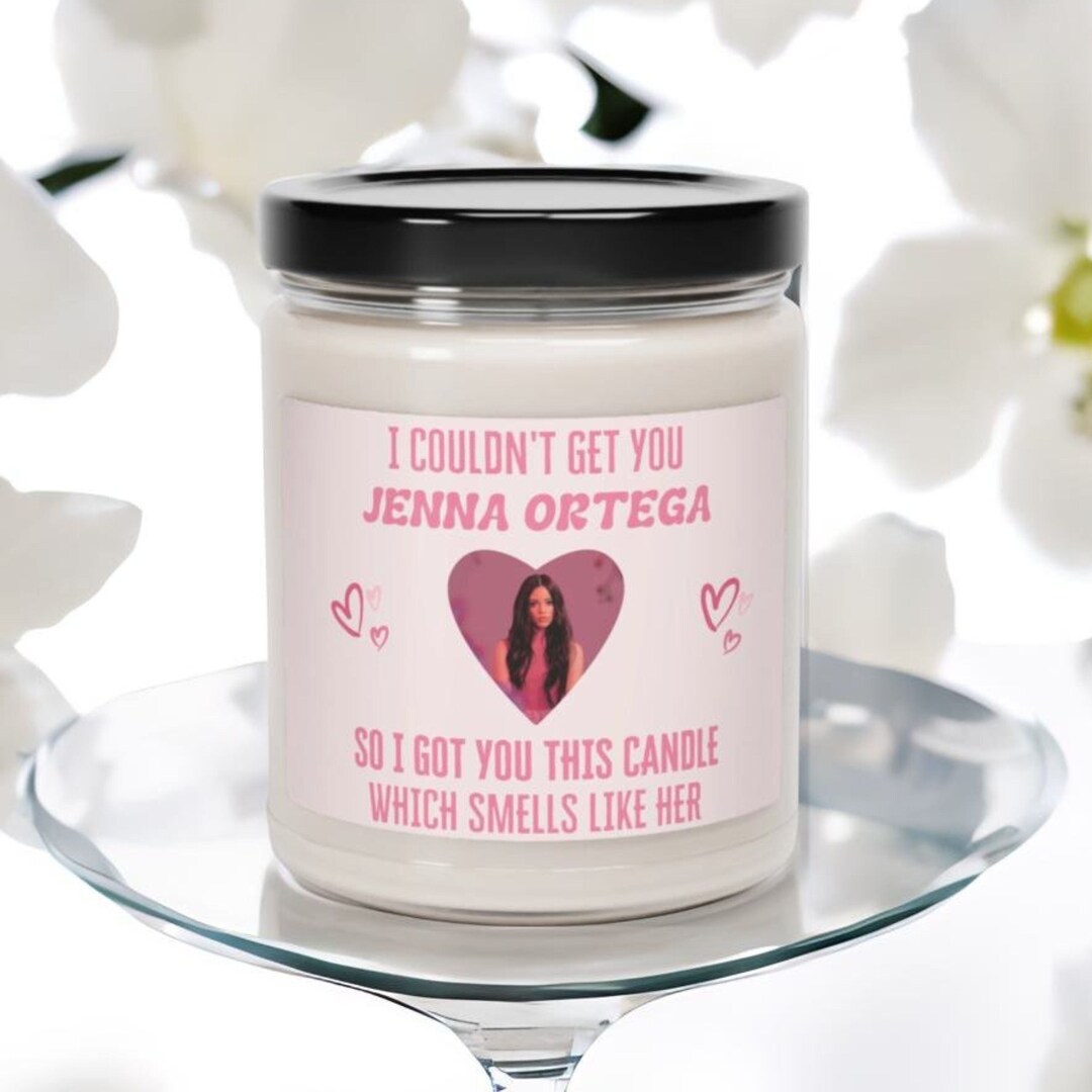 Jenna Ortega Candles Jenna Ortega Merch Wednesday Addams Birthday Gift ...