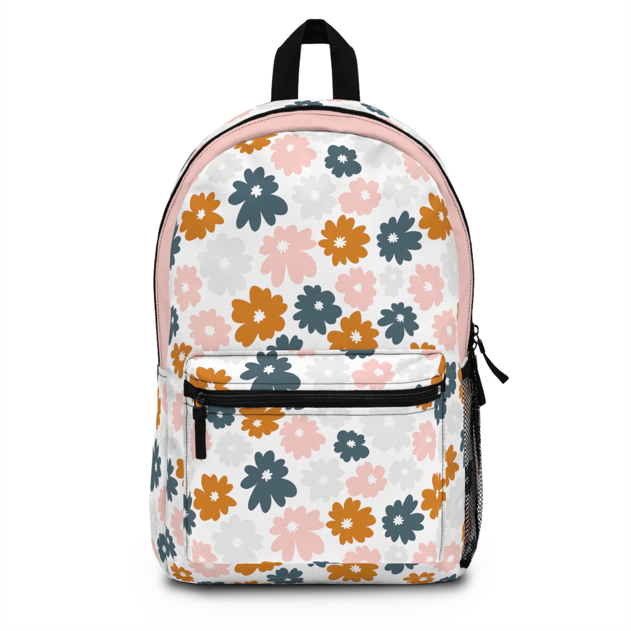 Trendy Boho Flower Backpack, Back to School Bag, School Bags, Trending ...