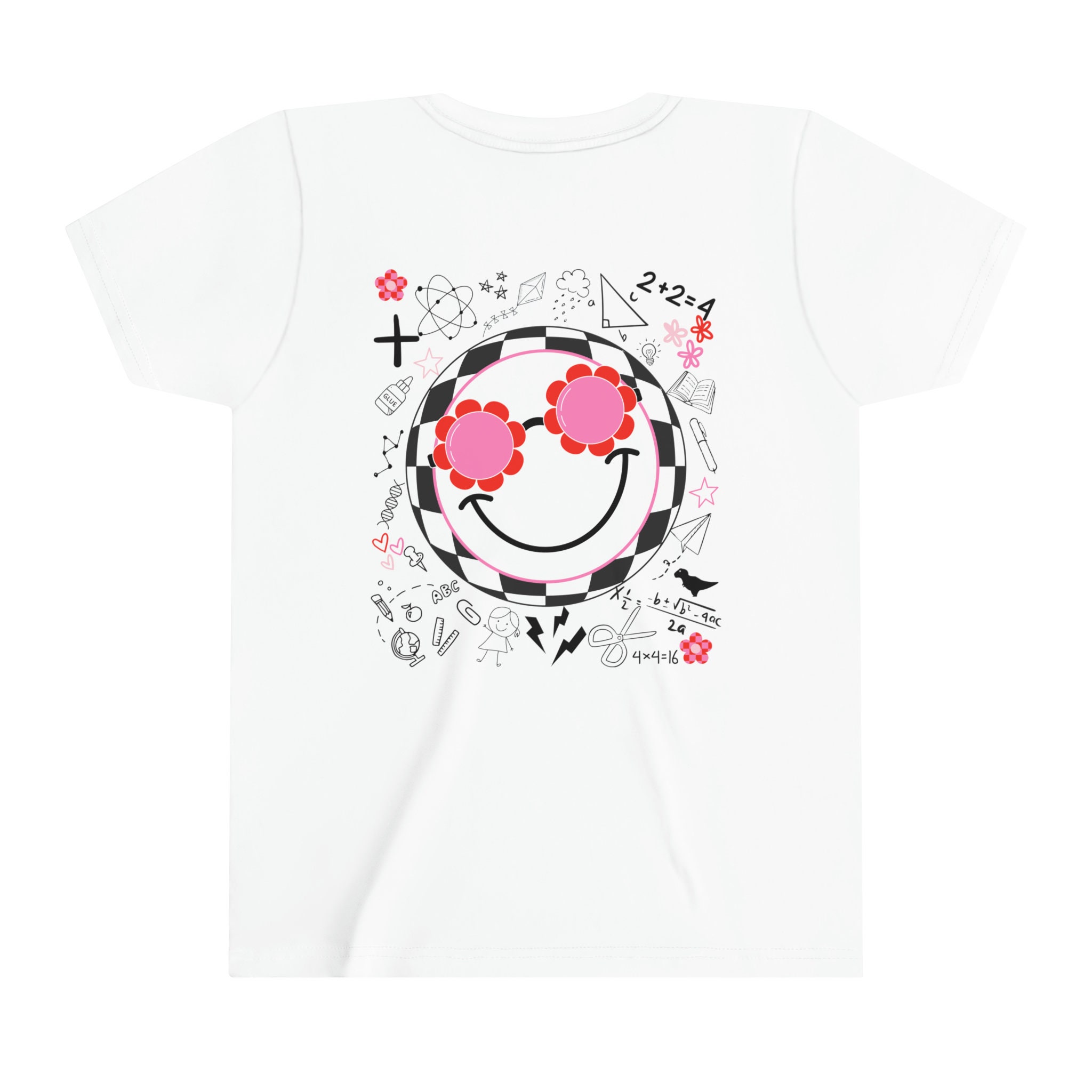 Smiley Face Back to School Happy Tee Trendy Smiley Face - Etsy