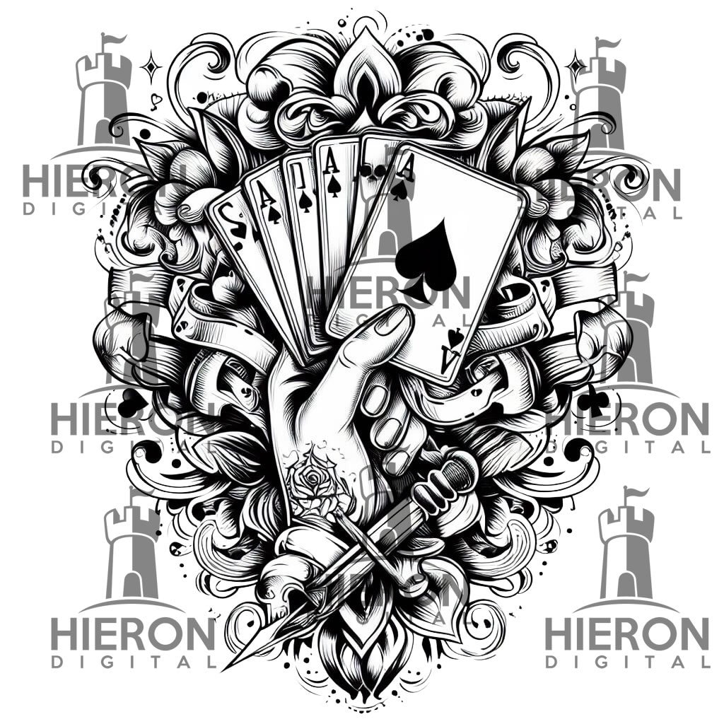 Tattoo Design, 10 Playing Card Themed Professional Tattoo Designs ...
