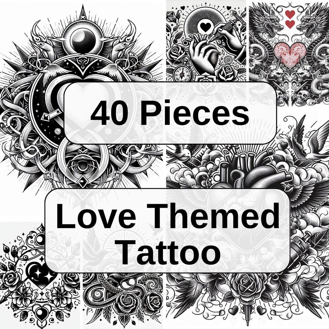 Tattoo Designs Love Themed, 40 Love Themed Professional Tattoo Designs ...