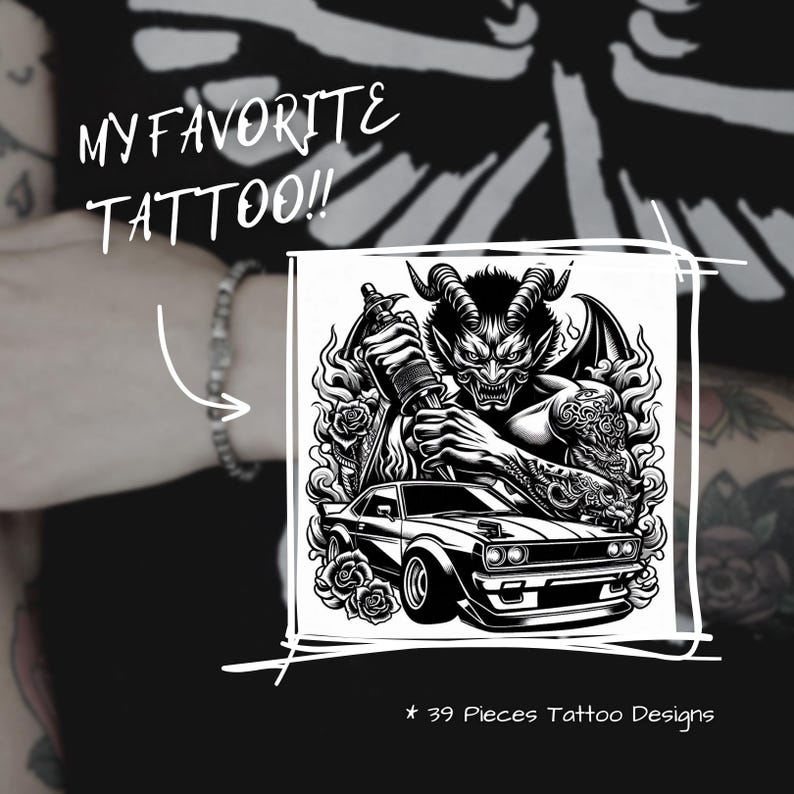 Cars Tattoo Design, 39 Car Themed Professional Tattoo Designs, 39 ...