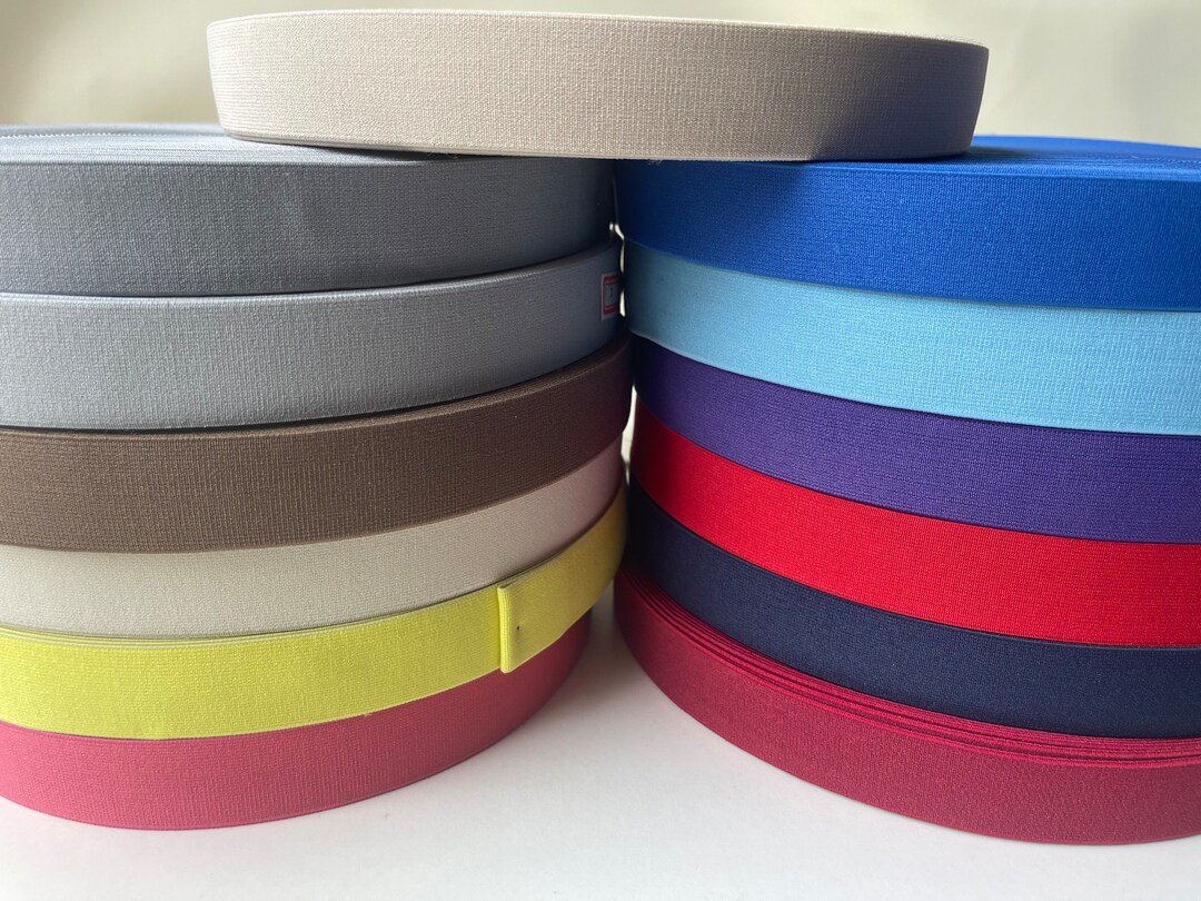 1 Inch Elastic, Elastic Webbing, Elastic Belt, Elastic Skirt, Soft ...