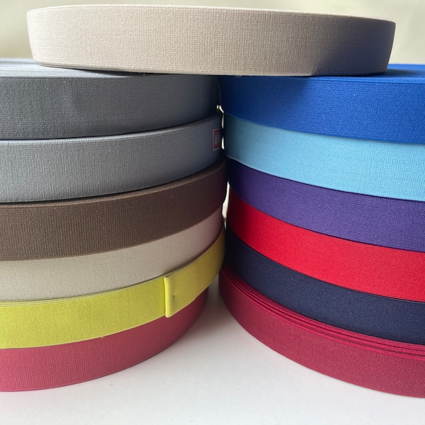 Colored Elastic 1 Inch - Etsy