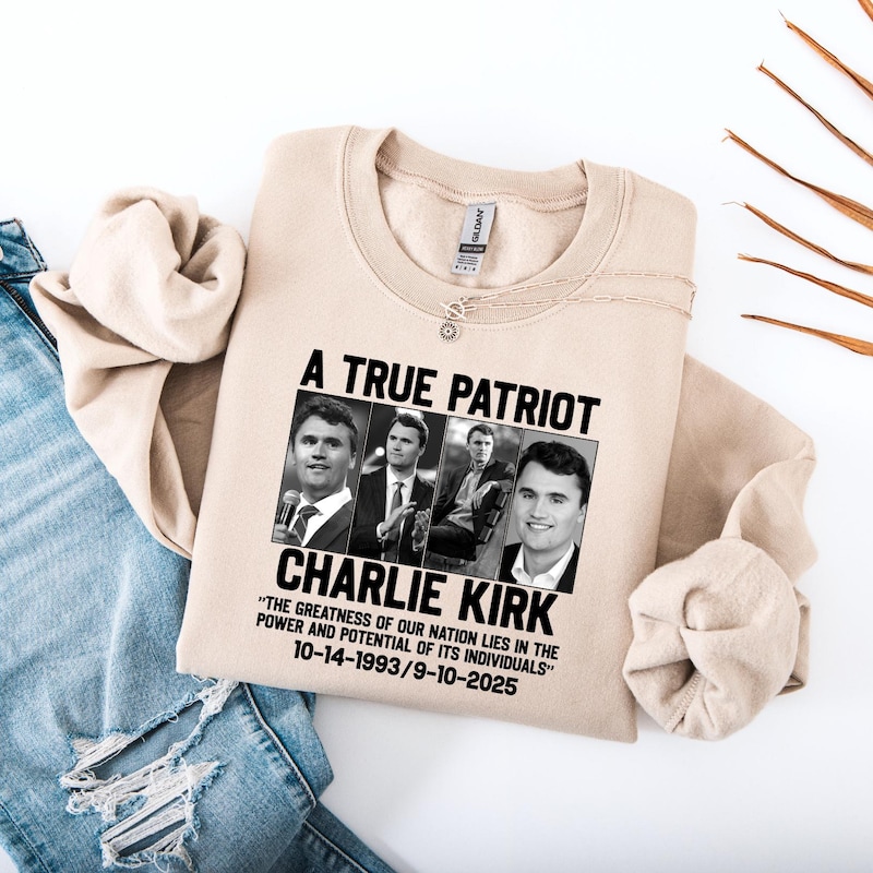 Charlie Kirk Merchandise - Etsy
