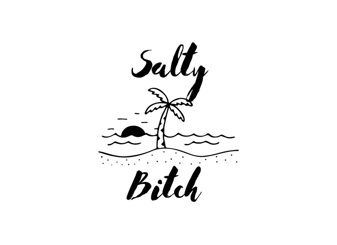 Salty Bitch PNG - Etsy