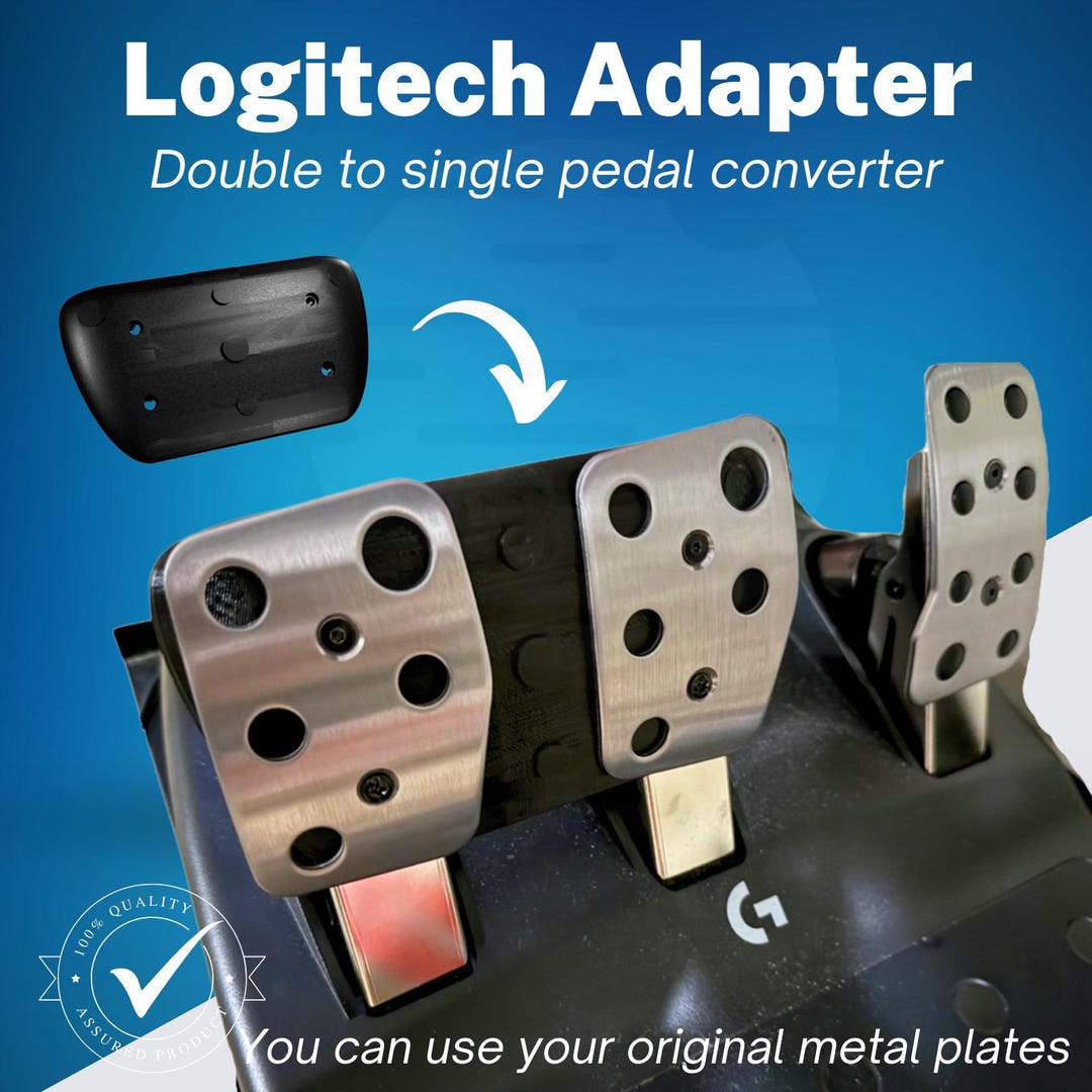 Logitech G25 G27 G29 Double Brake Pedal Converter Adapter Double to ...