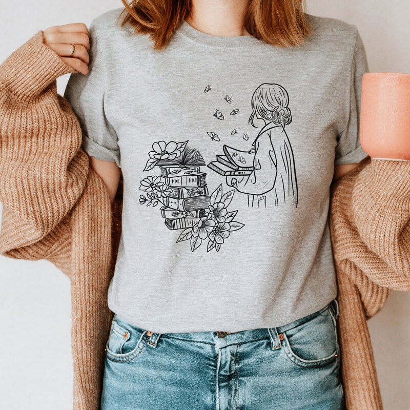 Book T Shirt - Etsy
