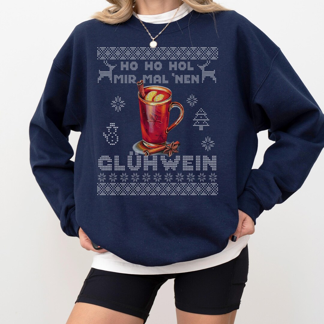 Funny Ho, Get Me a Mulled Wine Unisex Christmas Sweater, Funny Xmas ...
