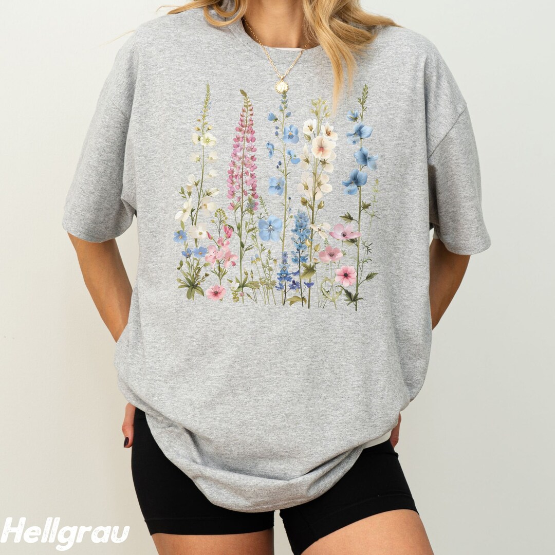 Boho Subtle Transgender Flags Pride Wildflowers T-shirt Unisex, Queer ...
