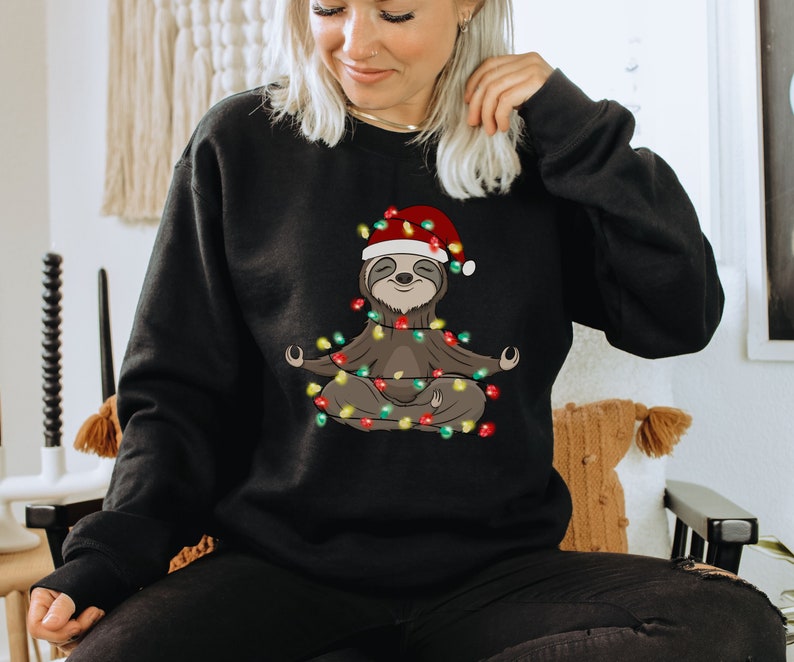Cute Sloth Christmas SweaterChristmas Sweater Faulikawaii - Etsy.de
