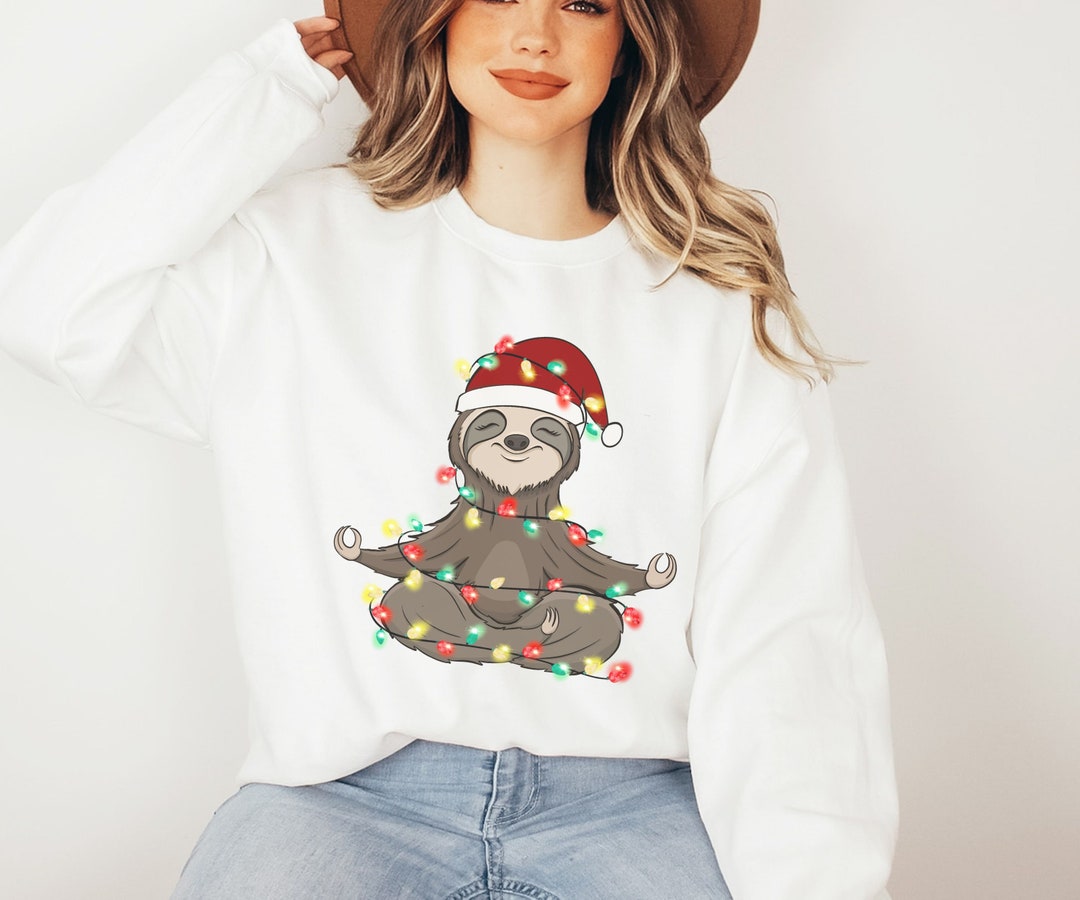 Cute Sloth Christmas SweaterChristmas Sweater Faulikawaii - Etsy.de