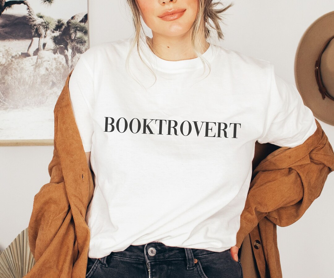 Unisex Lindo Simple Booktrovert Definición Minimalista Libros Suéter ...