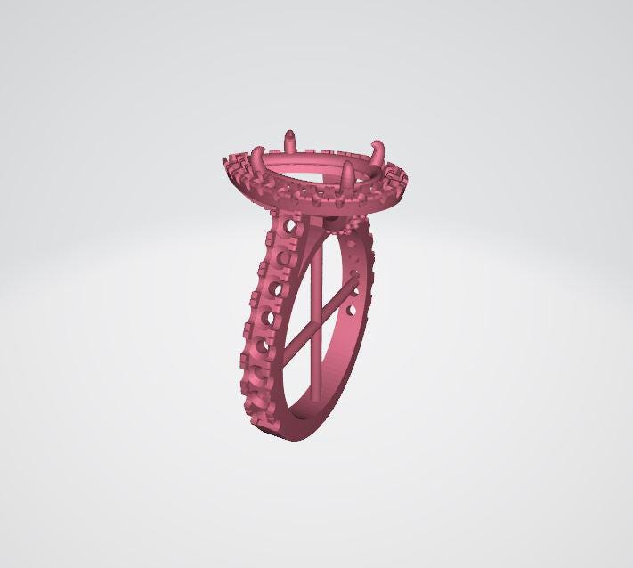 Ring 3D STL File for Download | Perfect for 3D Printing. A Digital STL ...