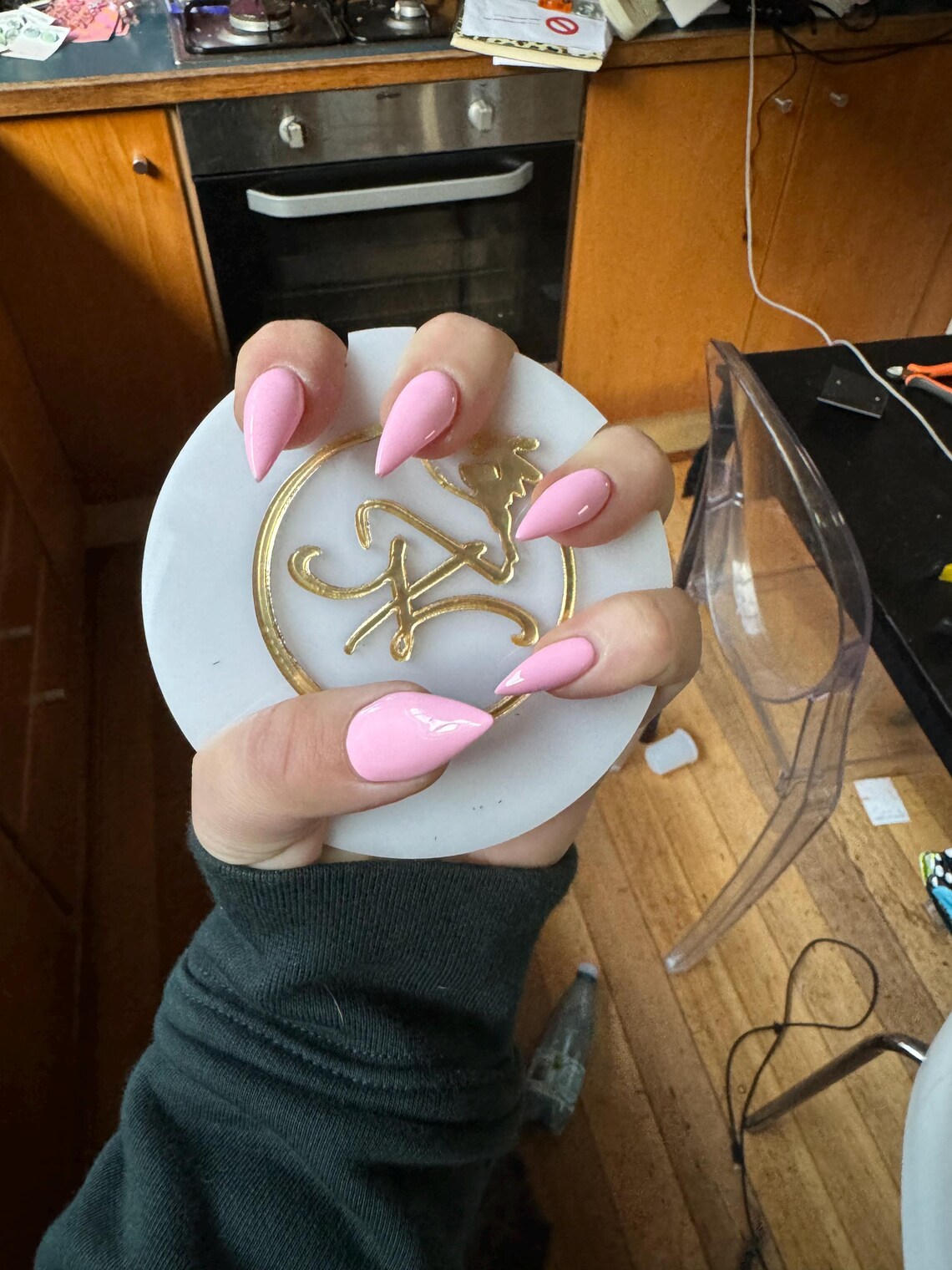 Nailfie Disc Laser Cut File - Etsy