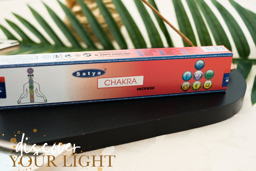 CHAKRA Incense Sticks satya - Etsy