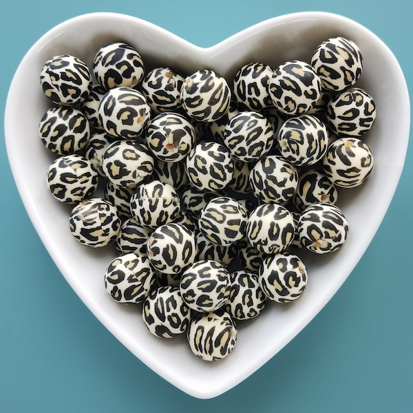Leopard Print Beads - Etsy
