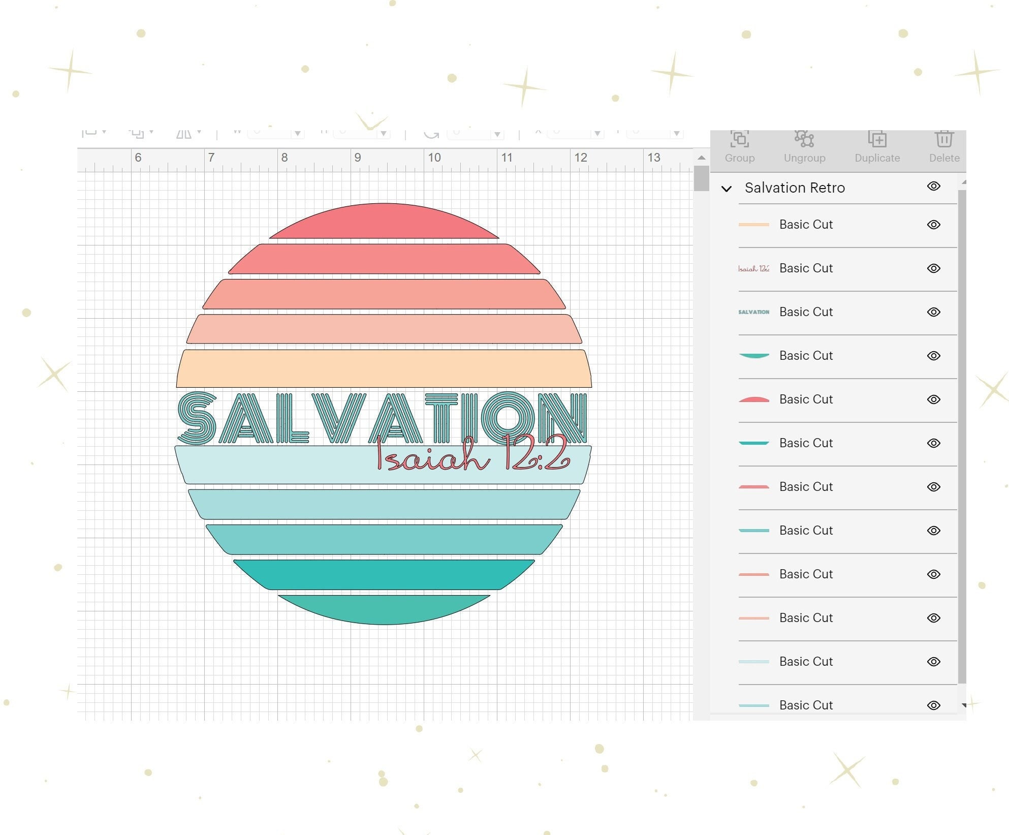 Salvation Svg Isaiah 12:2 Scripture Svg Christian Svg - Etsy