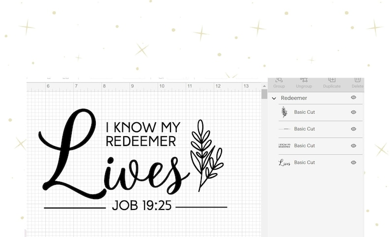 For I Know My Redeemer Lives Svg Bible Verse Svg Scripture - Etsy