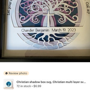Christian Shadow Box Svg, Christian Multi Layer Svg, Confirmation ...