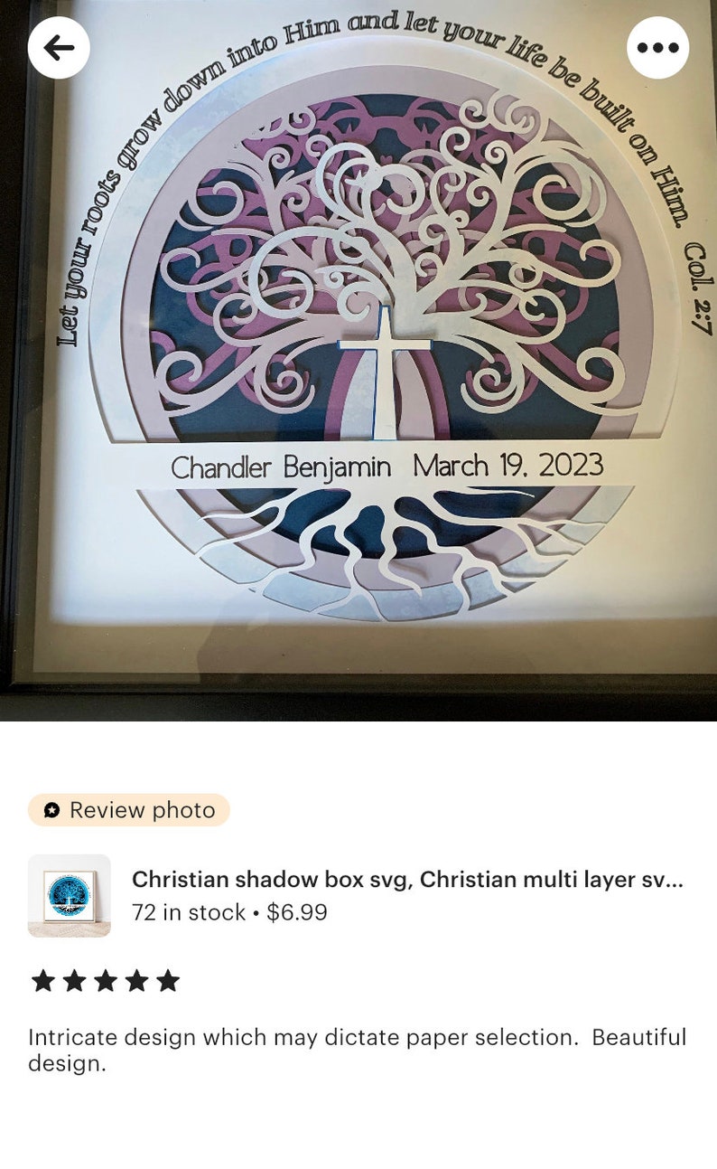 Christian Shadow Box Svg Christian Multi Layer Svg - Etsy