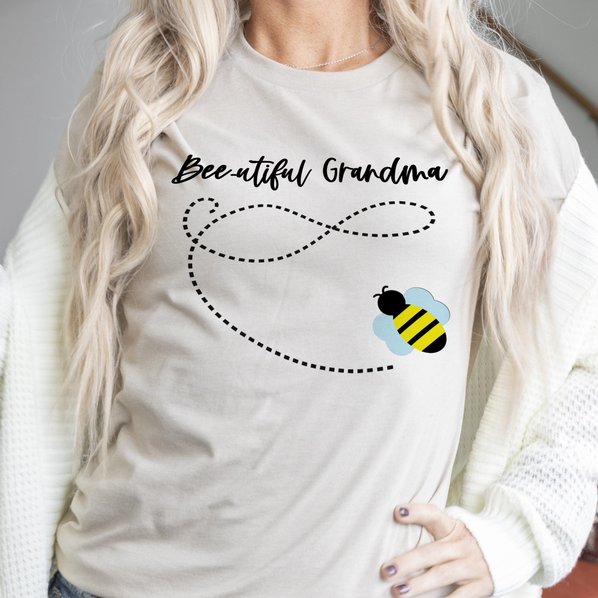 Beautiful Grandma Svg Bee-utiful Svg Grandma Mother's - Etsy