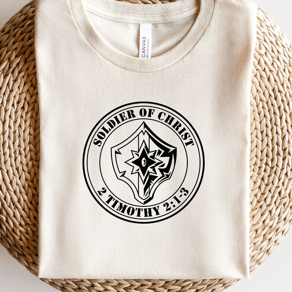 Soldier for Christ Svg - Etsy