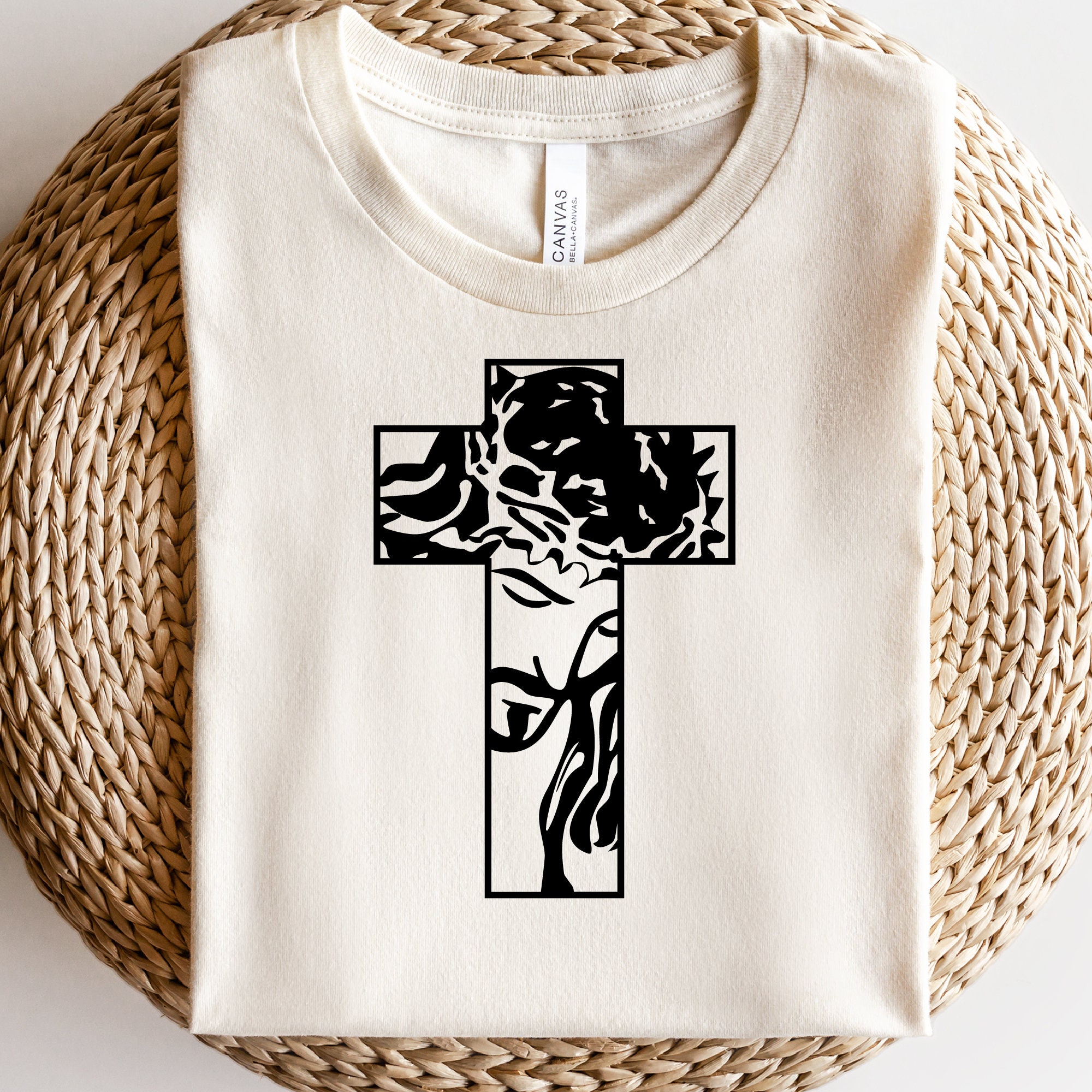 Jesus Cross Svg Jesus Face Svg Cross Svg Christian Svg - Etsy