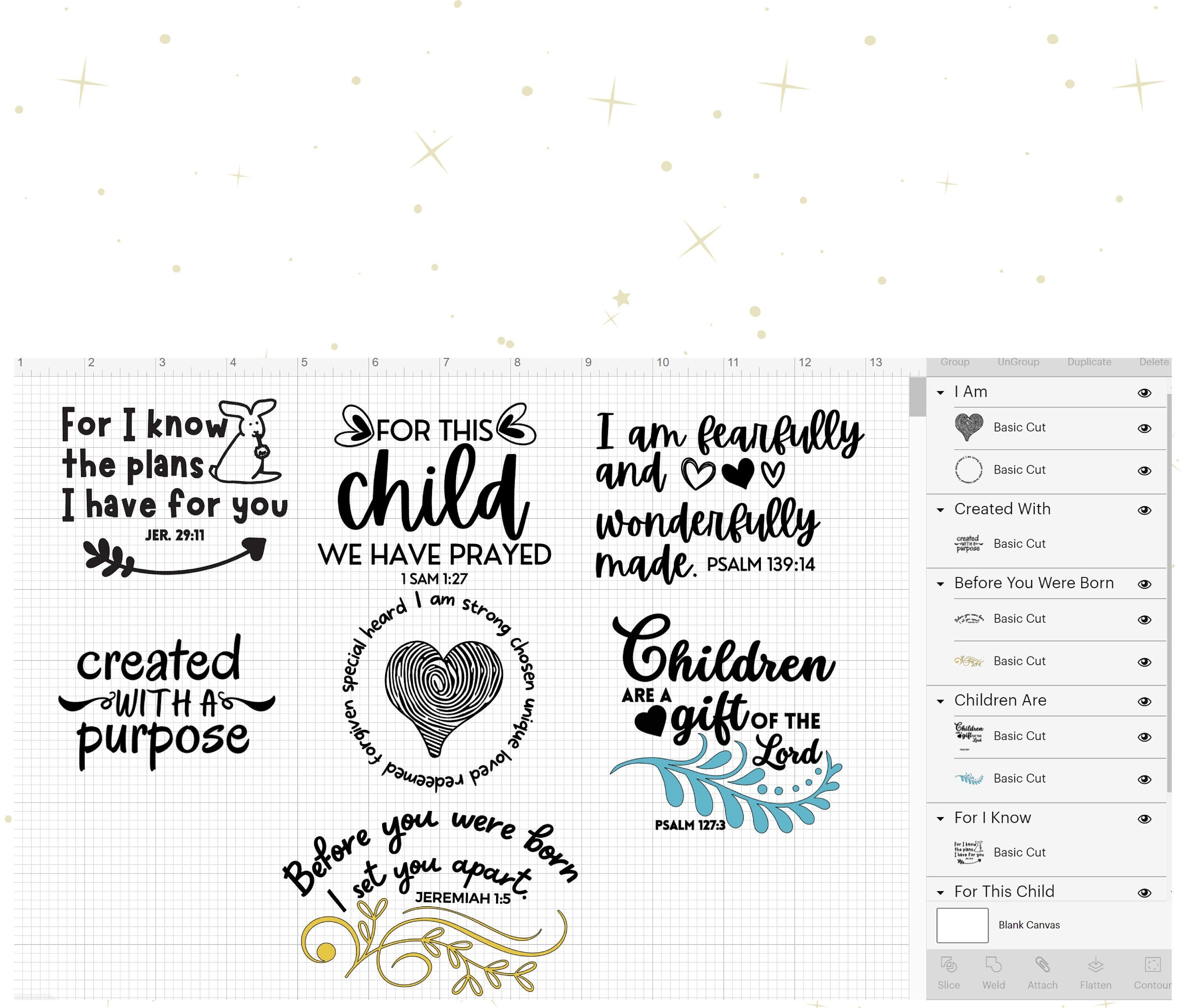 Baby Bible Verses Svg Bundle Scripture Svg Christian Baby - Etsy