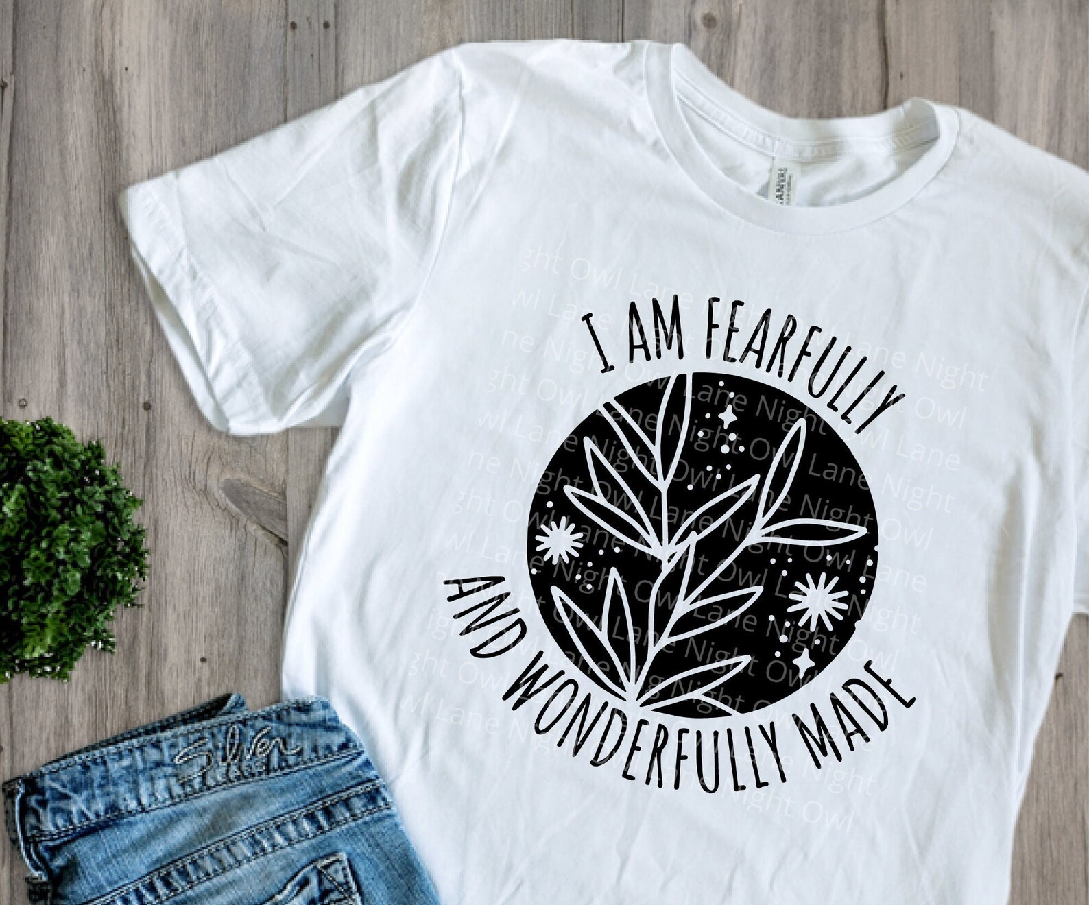 I Am Fearfully and Wonderfully Made Svg Celestial Svg - Etsy