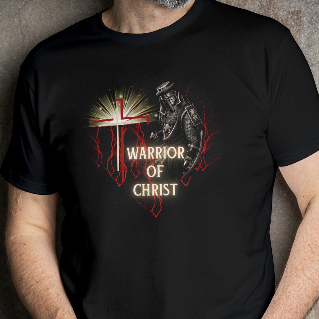 Warrior of Christ Png, Warrior for Christ Sublimation, Christian Man ...