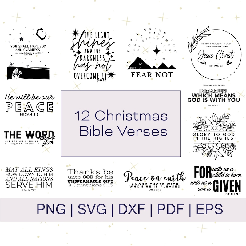 Christmas Bible - Etsy