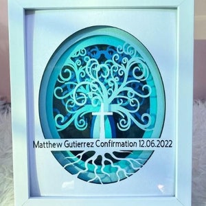 Christian Shadow Box Svg, Christian Multi Layer Svg, Confirmation ...