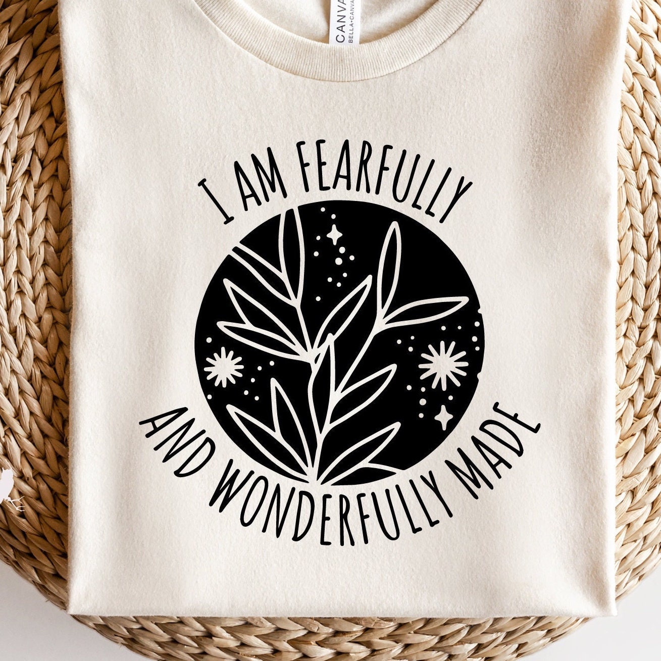 I Am Fearfully and Wonderfully Made Svg Celestial Svg - Etsy