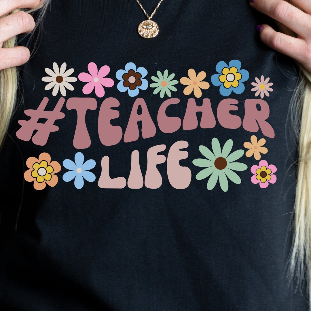 Teacher Life Svg Teacher Svg Cut Files for Teacher Gifts - Etsy