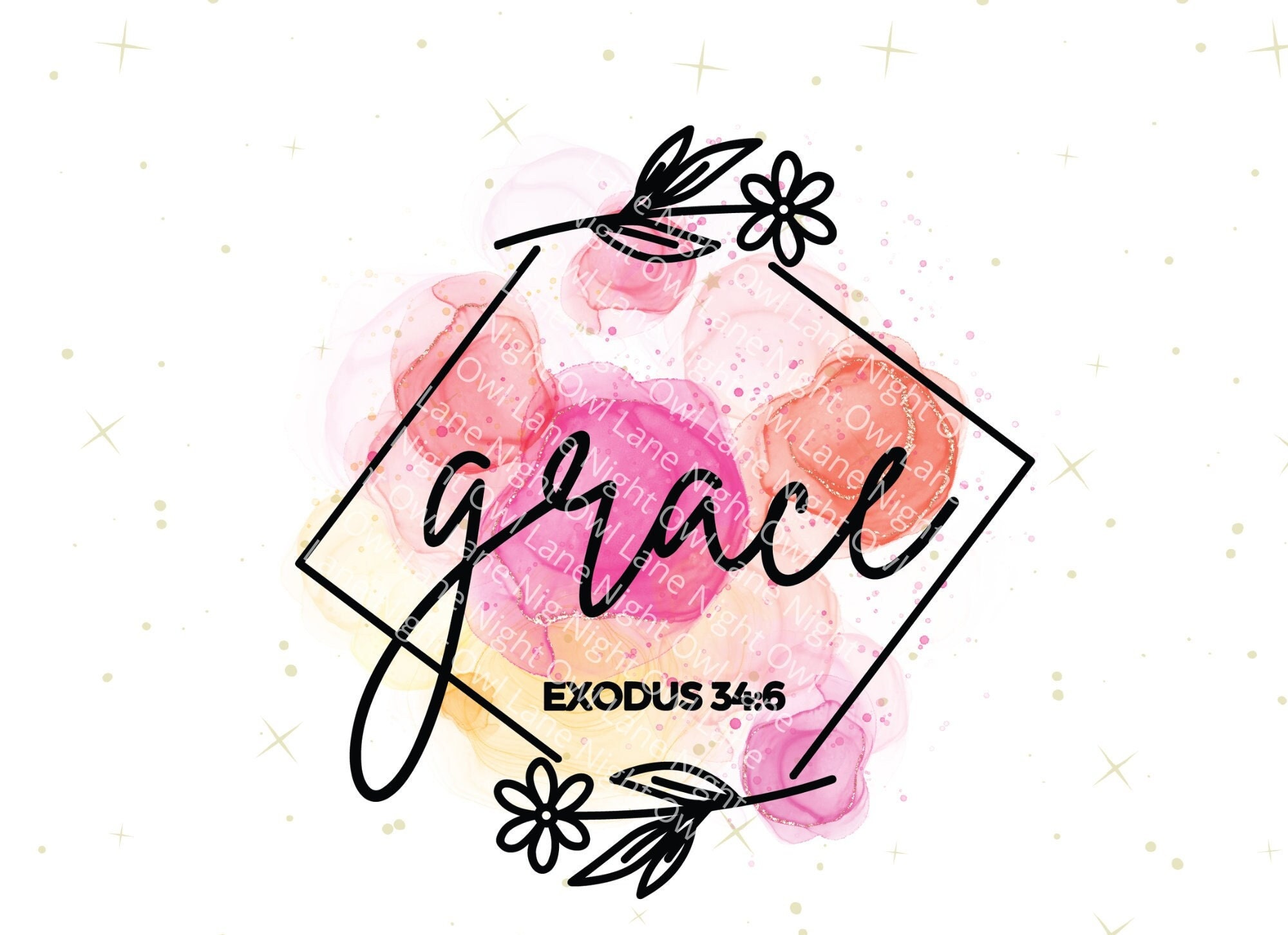 Grace PNG Scripture PNG Christian Png Bible Verse Wall - Etsy