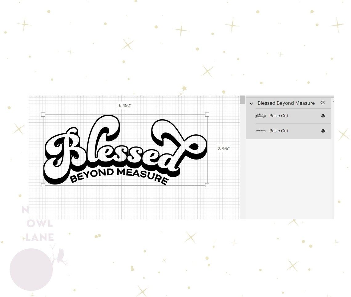 Blessed Beyond Measure Svg Blessed Svg Faith Svg - Etsy