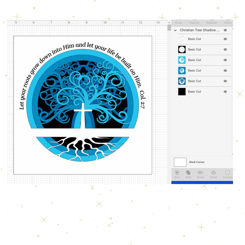 Christian Shadow Box Svg Christian Multi Layer Svg - Etsy