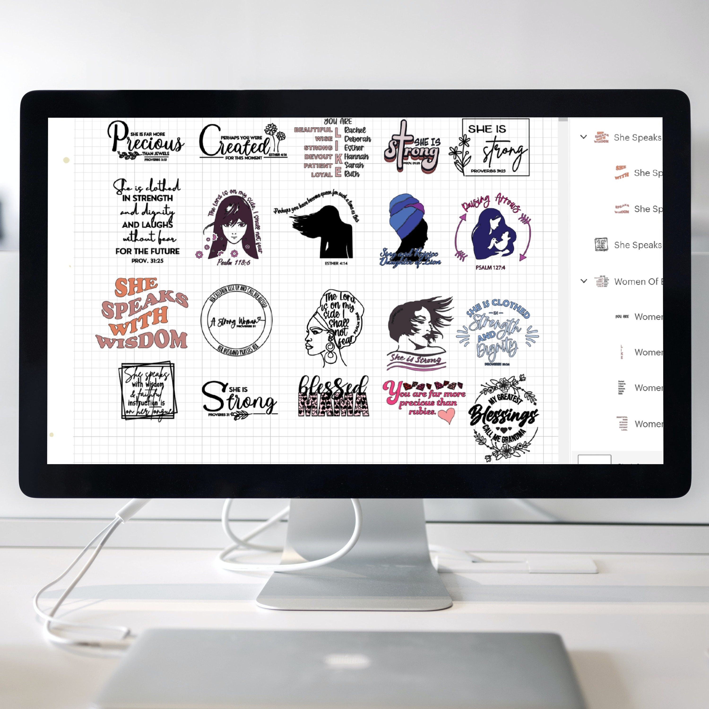 Christian Woman Svg Bundle Christian Woman Scripture Svg - Etsy