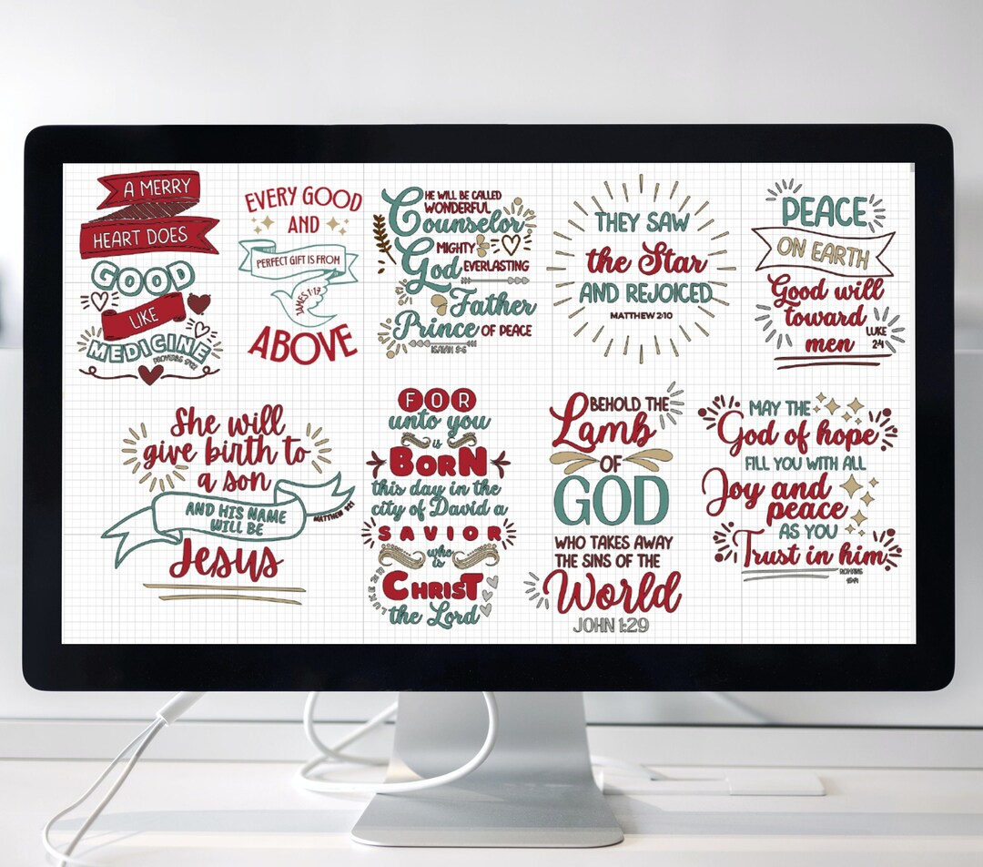 Christmas Bible Verse Svg Bundle | Christmas Bible Verse Svg ...