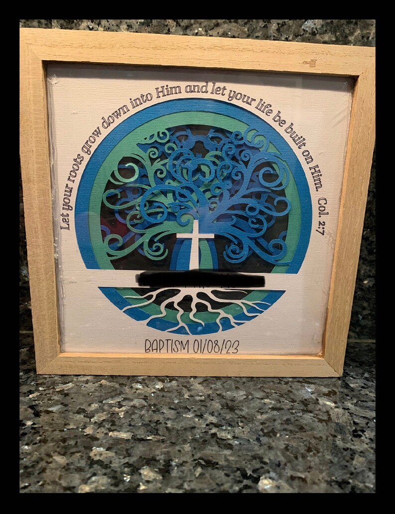 Christian Shadow Box Svg Christian Multi Layer Svg - Etsy