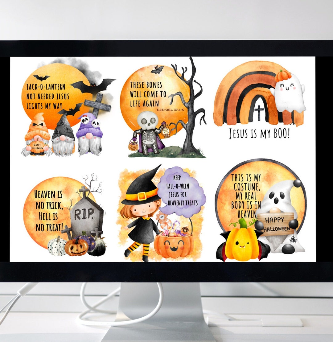 Christian Halloween Png Bundle, Christian Halloween Png, Christian ...