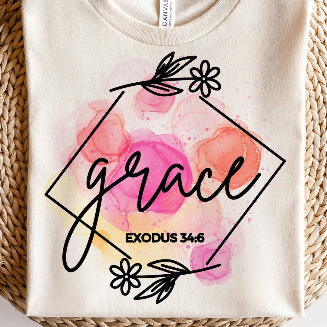 Grace PNG | Scripture PNG | Christian Png | Bible Verse Wall Art ...