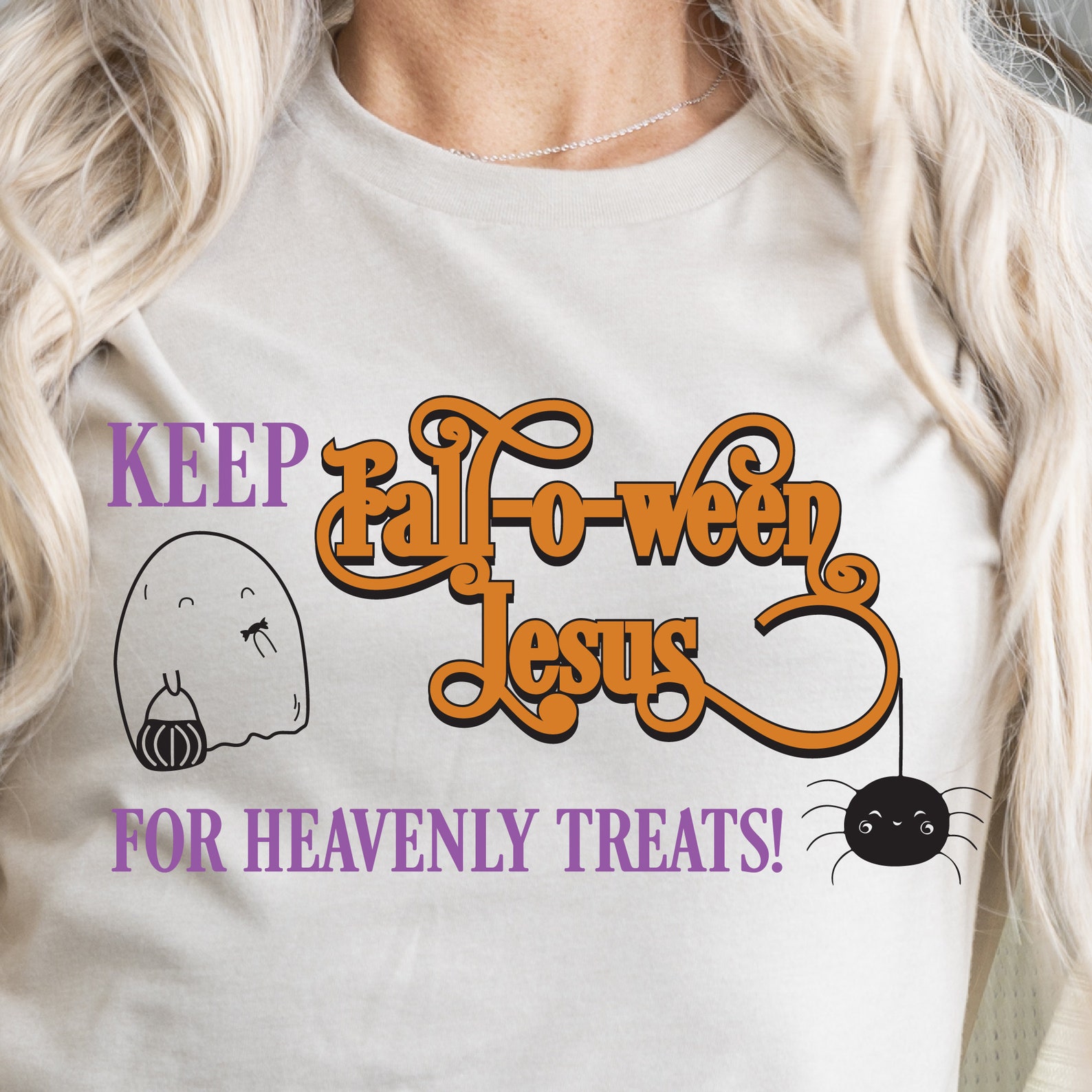Keep Fall-o-ween Jesus Svg Halloween Christian Svg for - Etsy